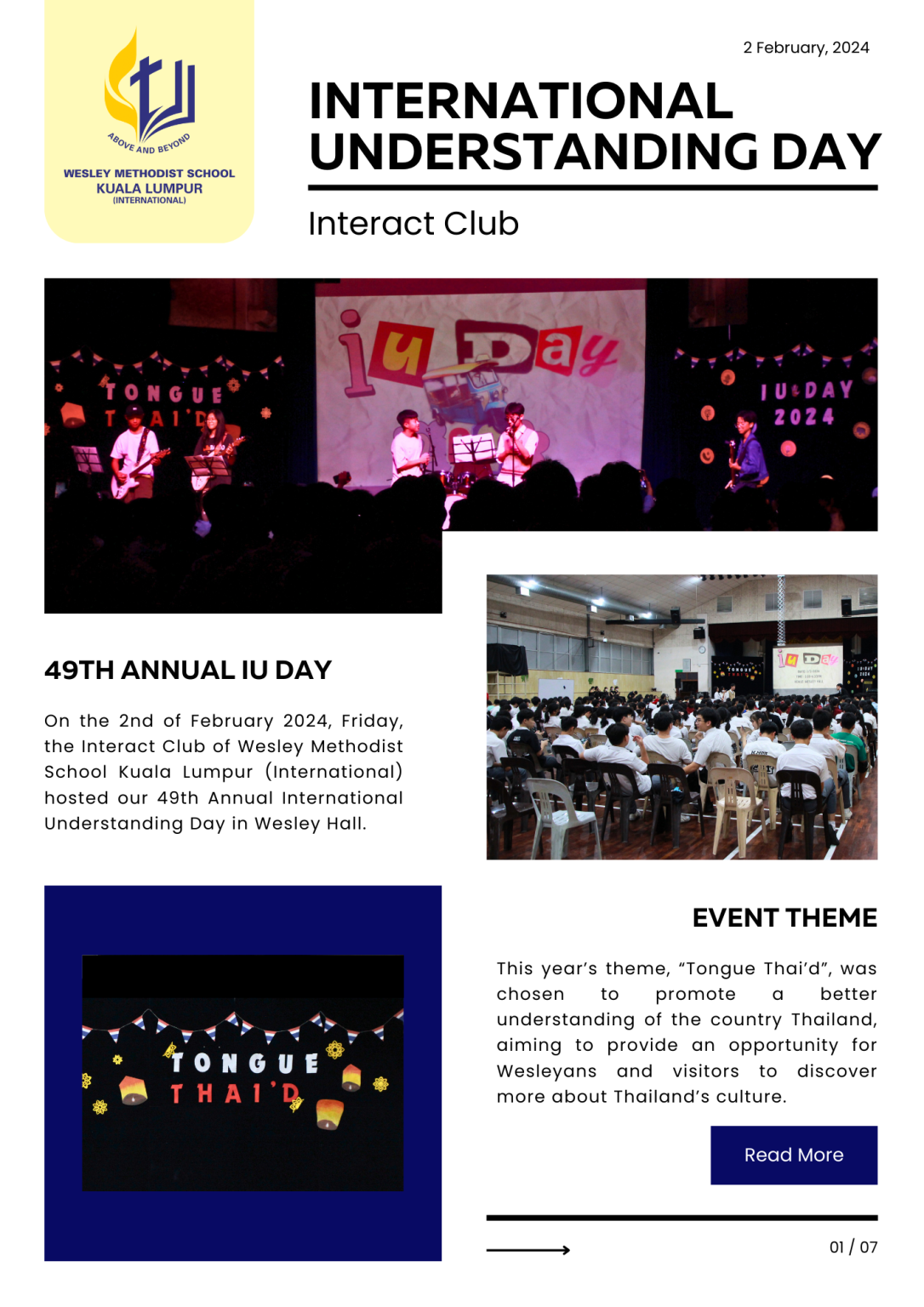 Wesley Methodist School Kuala Lumpur | WMSKLI International ...