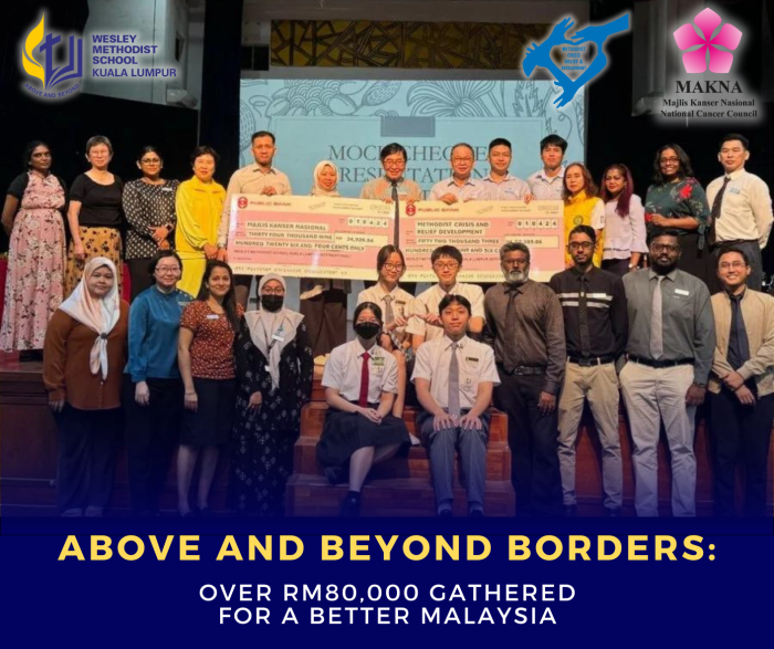 Wesley Methodist School Kuala Lumpur | Above and Beyond Borders: Over ...