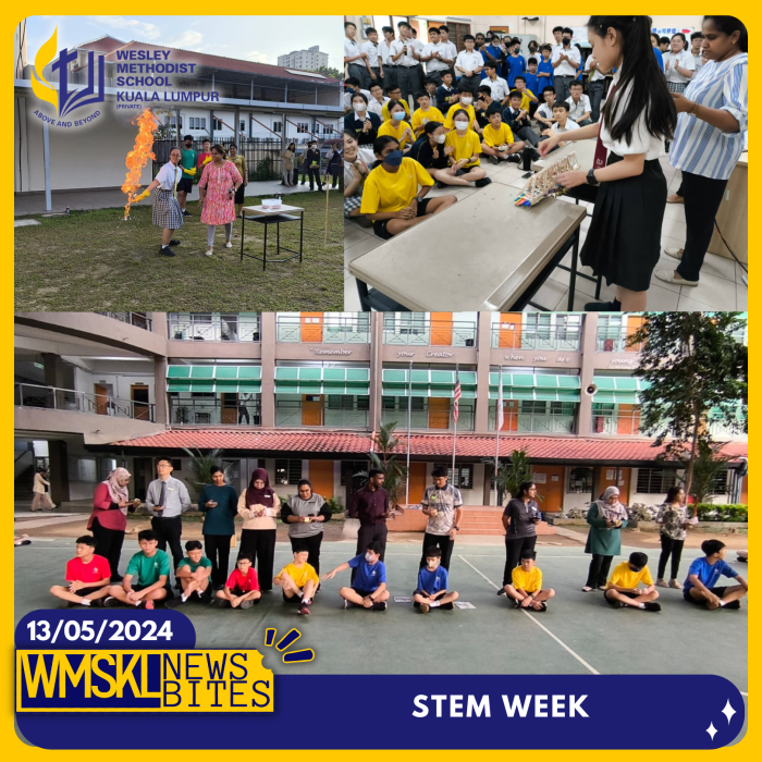 Wesley Methodist School Kuala Lumpur | WMSKLP STEM WEEK